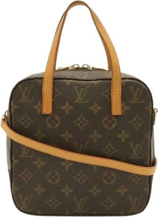 Louis Vuitton Sac &agrave; main vintage en toile Pre-owned - Femme - Pre-owned - Brun - Taille: ONE Size