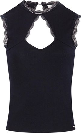 Morgan Damen 242-douazi T-Shirt, Marine, Small