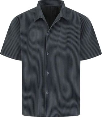 Homme Pliss&eacute; Issey Miyake Plissiertes Polo