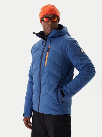 Quiksilver Skijacke The Edge EQYTJ03504 Blau Slim Fit