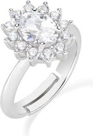 Amen Bague (P) Lady, Anel Silver Tam. 3 (18/20), Prata 925 (3,61GR), Lady 1,5 cm ANLDGBBB3 Marque, Taille unique, Métal, Aucune pierre précieuse