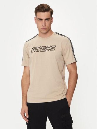 Guess T-Shirt Arlo Z4GI18 J1314 Beige Regular Fit