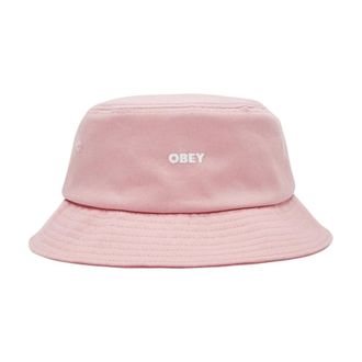Obey Femme, Accessoires, Rose, Taille: ONE Size Bold Twill Bucket Hat