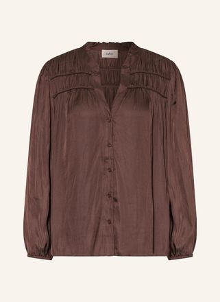 BA&SH Ba&Sh Satinbluse Cessia braun