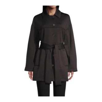 Max Mara G&uuml;rteljacke - - Jackets - Damen - Schwarzk - M