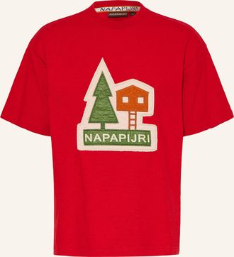 Napapijri T-Shirt Trahus rot