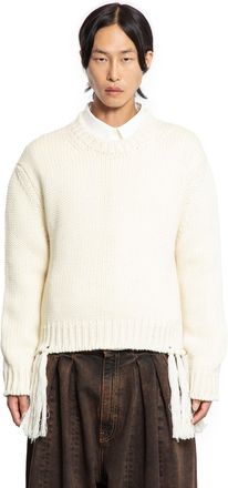 Hed Mayner Sweater with Fringes