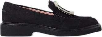 Roger Vivier Viv Rangers Loafer mit Schnallen-Detail - - Shoes - Damen - Schwarzk - 35 EU