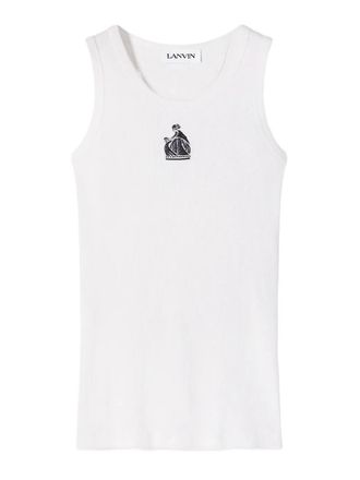 Lanvin Top - Blanc