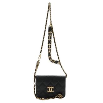 Chanel Pre-owned Caviar Skin Mini Belt Bag - - Pre-owned - Damen - Schwarzk - ONE SIZE