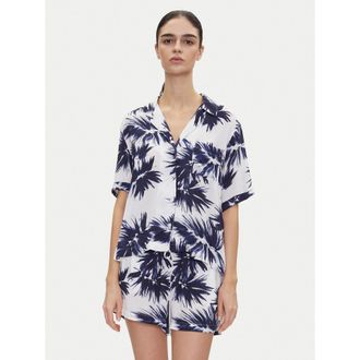 DKNY Pyjama YI90052 Dunkelblau Regular Fit