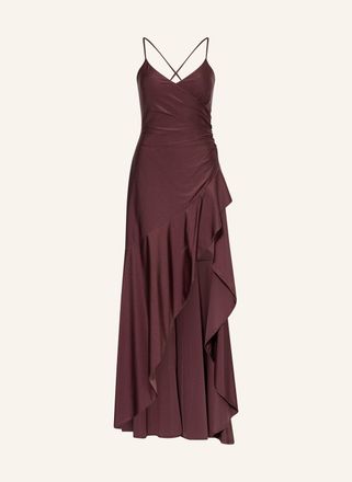 Vera Mont Vm Vera Mont Abendkleid Mit Volants braun