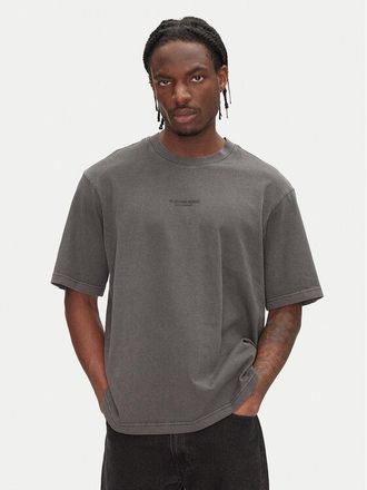 G-Star T-Shirt Overdyed D24780-C756 Schwarz Boxy Fit