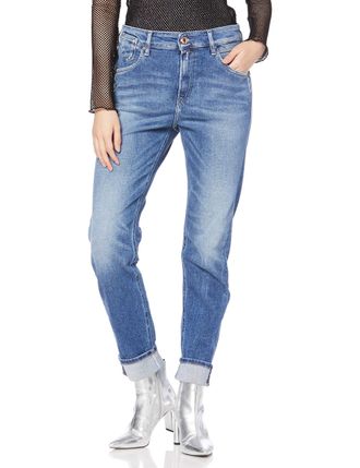 Replay Damen Marty Jeans, Blau (Medium Blue 9), 27W / 32L