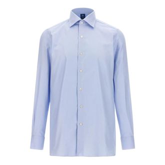 Finamore Napoli Shirt - - Shirts - Herren - Blau - 2XL