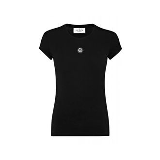 Philipp Plein Modal T-Shirt Pure - - Tops - Damen - Schwarzk - L