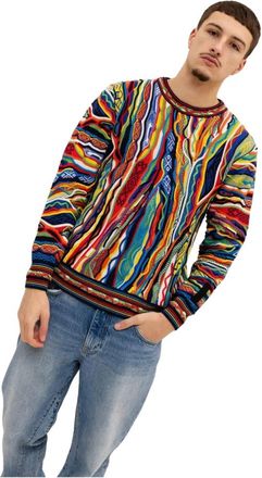 Carlo Colucci Homme, Pulls, Multicolore, Taille: XL C12509 201 Sweater