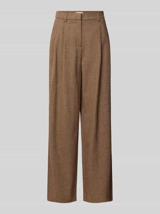 Moss Copenhagen Wide Leg Stoffhose mit Bundfalten Modell Jennabella