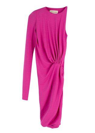 Alexandre Vauthier asymmetric pink dress Size XS
