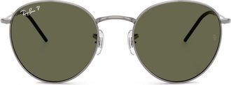 Ray-Ban Round Reverse Sonnenbrille - Silber