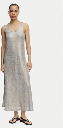 Lola Casademunt Kleid f&uuml;r den Alltag LS2616083 Silberfarben Regular Fit