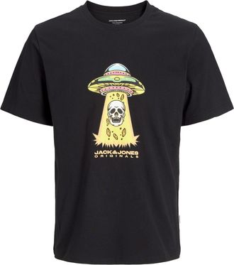 Jack & Jones Joranatomy Skull Tee Ss Crew Neck Sn