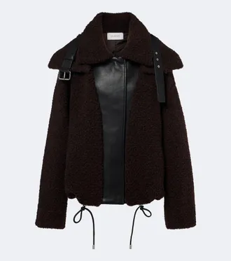 Sportmax Jacke aus Teddyfleece