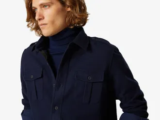 Sease Mens Felpa Generale Blue Sweater