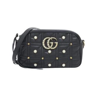 Gucci Sac bandouli&egrave;re vintage doccasion - Femme - Pre-owned - Noir - Taille: ONE Size