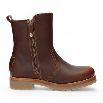 Panama Jack Damen Fabi Igloo B2 Bark wasserdichte Leder-Ankle-Boots