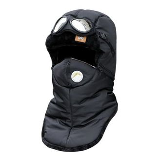 Generic Bonnet dhiver pour homme - R&eacute;sistant au froid - Avec lunettes de ski - Bonnet thermique coupe-vent - Pour sports de plein air, &eacute;quitation, camping, cy