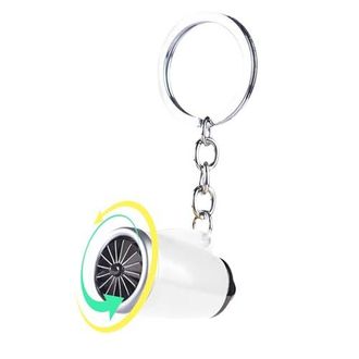 Generic Porte-cl&eacute;s en m&eacute;tal - Design complexe de moteur davion, ornement d&eacute;taill&eacute; imaginatif | Cadeau distinctif Avgeek pour filles, femmes, hommes, passionn&eacute;