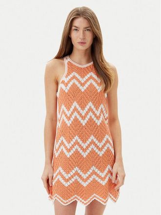 Pepe Jeans London Sommerkleid Oriana PL953728 Orange Slim Fit