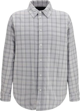 Off-white Gepolsterte Flanelljacke - - Jackets - Herren - Grau - M
