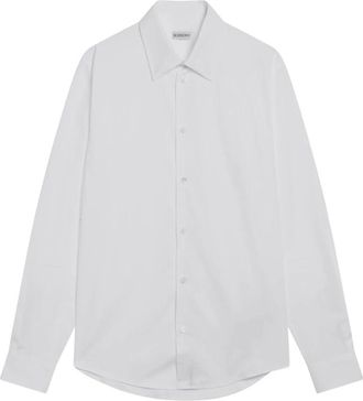 Burberry Homme, Chemises, Blanc, Taille: L Casual Chemises