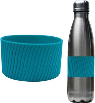 Generic Cup Protector Reusable Coffee Sleeve, Heat Resistant Silicone, Eco Friendly Stylish Drink Cover, Durable Insulation Grip, Colorful Practical Beverage 