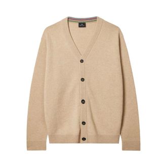 Paul Smith M2R-488Z-T22514 07 Cardigan - - Knitwear - Herren - Beige - S