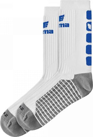 Erima Unisex CLASSIC 5-C Socken (2181914), weiß/new royal, 47-50