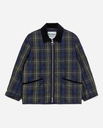Arket Und Barbour Steppjacke -Gr&uuml;n