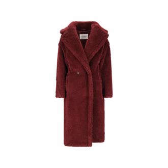 Max Mara Femme, Manteaux, Rouge, Taille: 40 FR Manteau Tedgirl