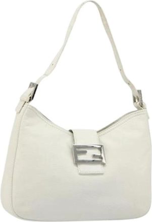 Fendi Sac bandouli&egrave;re vintage Pre-owned - Femme - Pre-owned - Blanc - Taille: ONE Size
