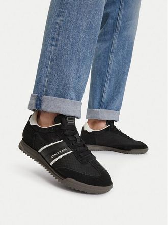 Tommy Jeans Sneakers Tjm Retro Runner Cleated Winter EM0EM01664 Schwarz