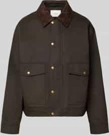 Selected Regular Fit Blouson aus reiner Baumwolle Modell MONTANA