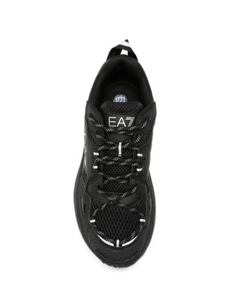 Emporio Armani Logo Sneaker - Black