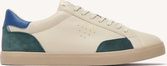 Faguo Baskets beige et bleu
