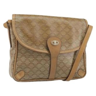Celine Sac bandouli&egrave;re Pre-owned Vintage en plastique - Femme - Pre-owned - Beige - Taille: ONE Size