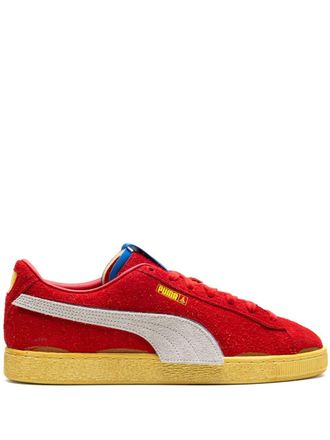 Puma x Joshua Vides baskets en daim - Rouge