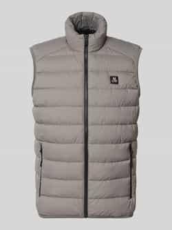 Marc O'Polo Regular Fit Weste mit Logo-Patch