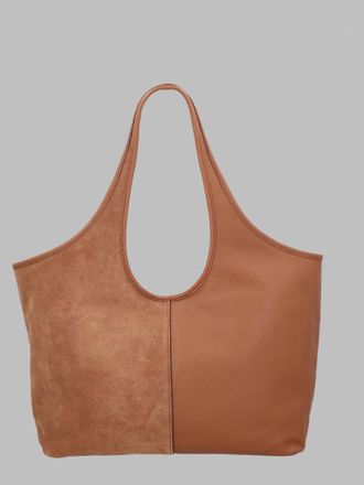 Michael Michael Kors Womens Tote Bag Henly Buff Leather Shoulder
