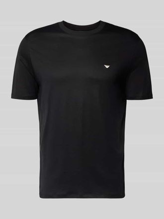 Emporio Armani T-Shirt mit Label-Stitching